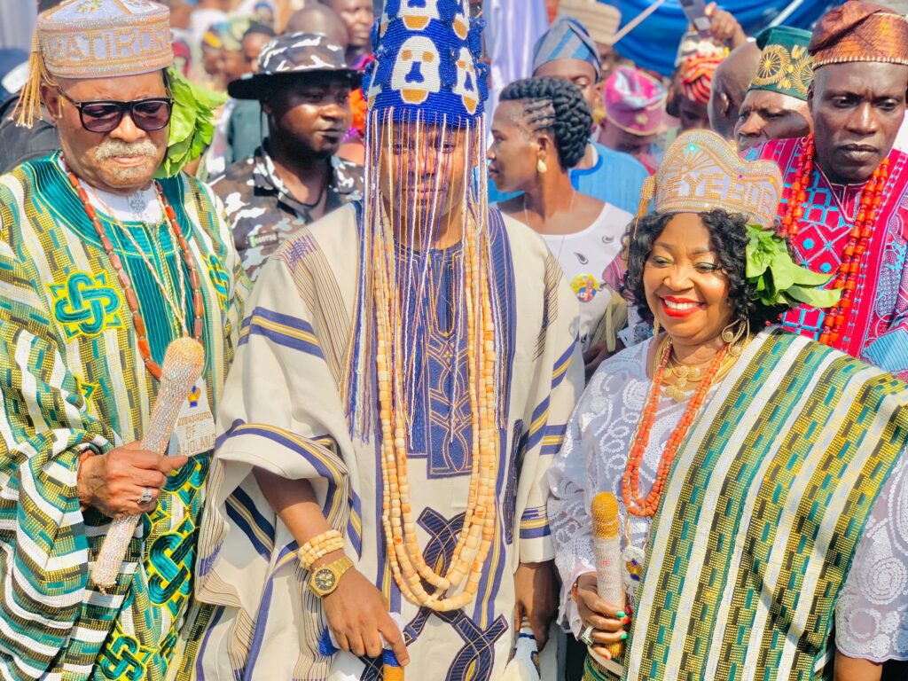 Chief Mrs Dupe Adeleke and Husband, Otunba Sanni Installed as Bobajiro ...